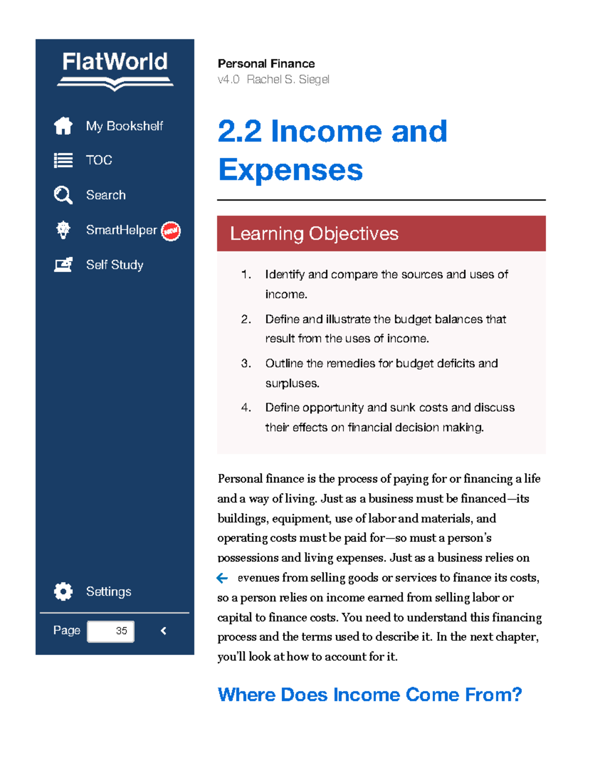 Personal Finance (PF 101): Understanding Income, Expenses, and ...