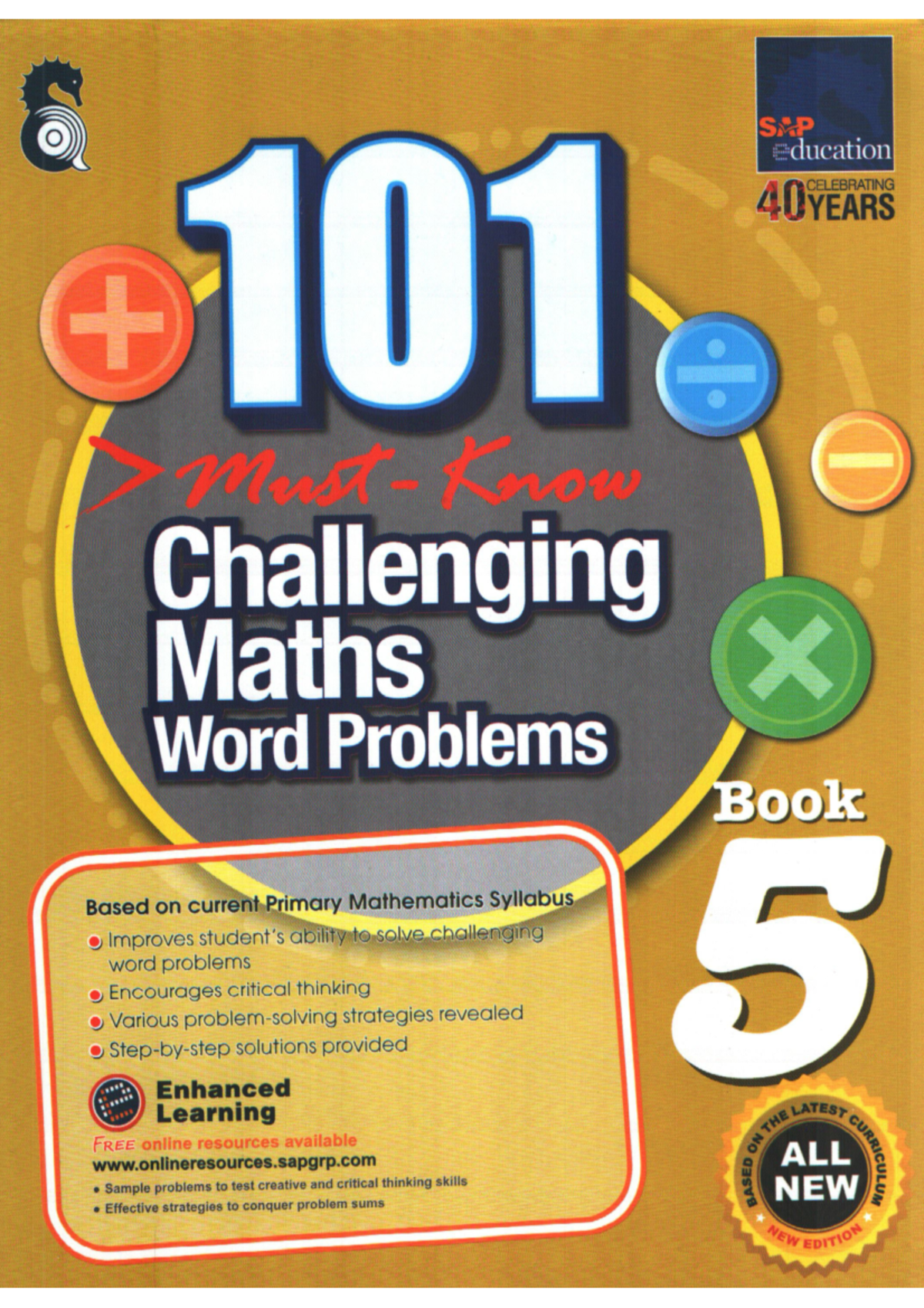 101 Challenging Math Word Problems Book 5 - Detailed Solutions and ...