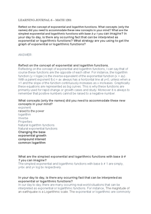 [Solved] Assignment Instruction In this assignment you will acquire the - College Algebra (MATH ...