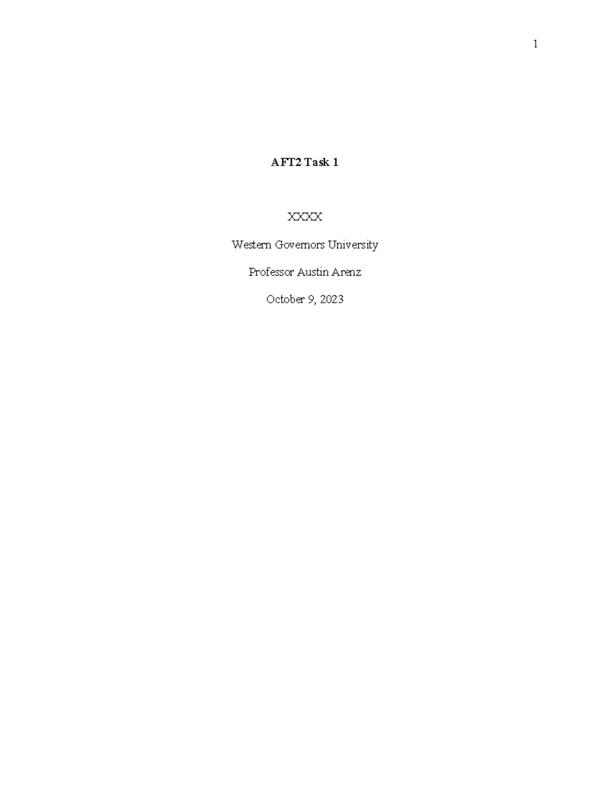 WGU AFT2 Task 1: Executive Summary on Patient Safety Compliance - Studocu