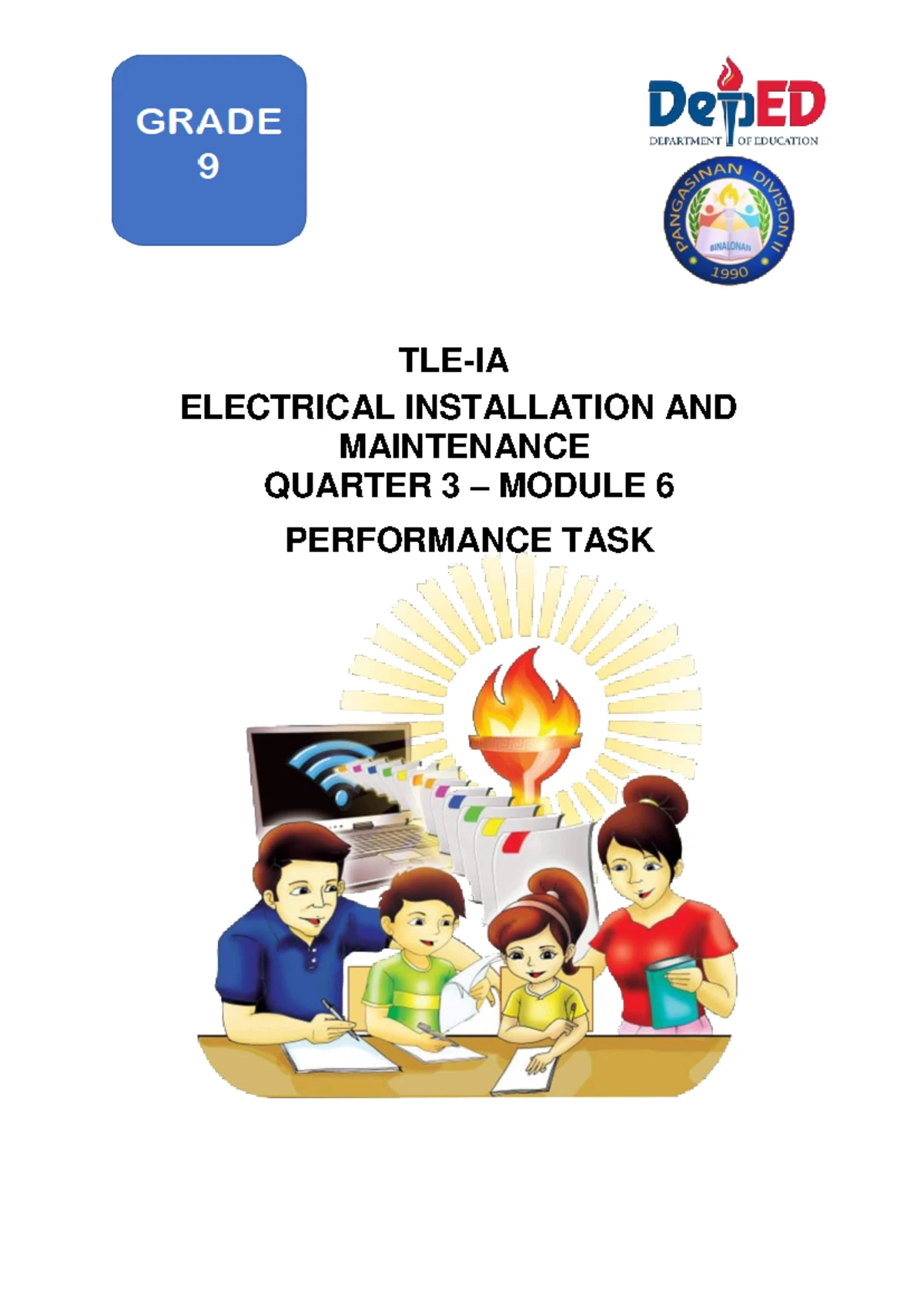 TLE-IA Electrical Installation & Maintenance Q3 - Module 6 Exam Prep ...