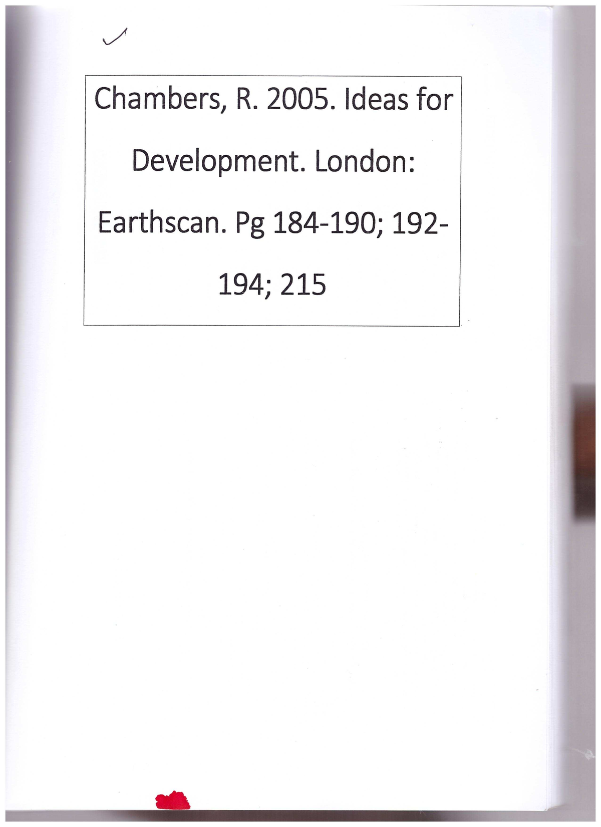 Ideas for Development: Language and Change in Development Discourse ...