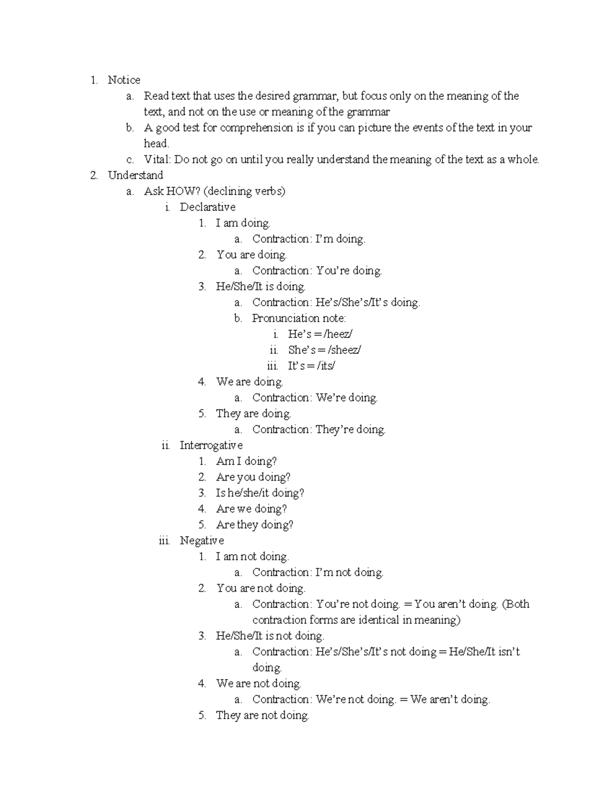 Understanding the Present Progressive Verb Form: Key Insights - Studocu