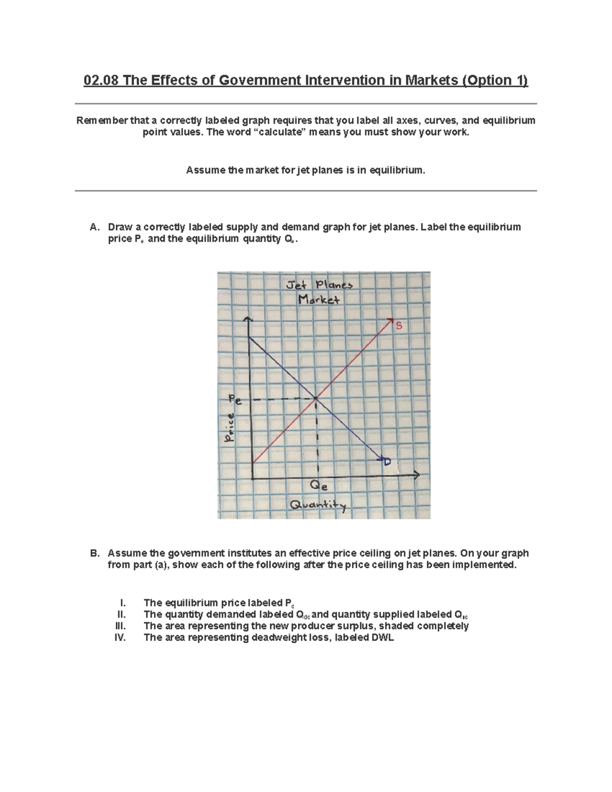 2.08 Effects of Gov. Intervention in Jet Market: Price Ceilings ...