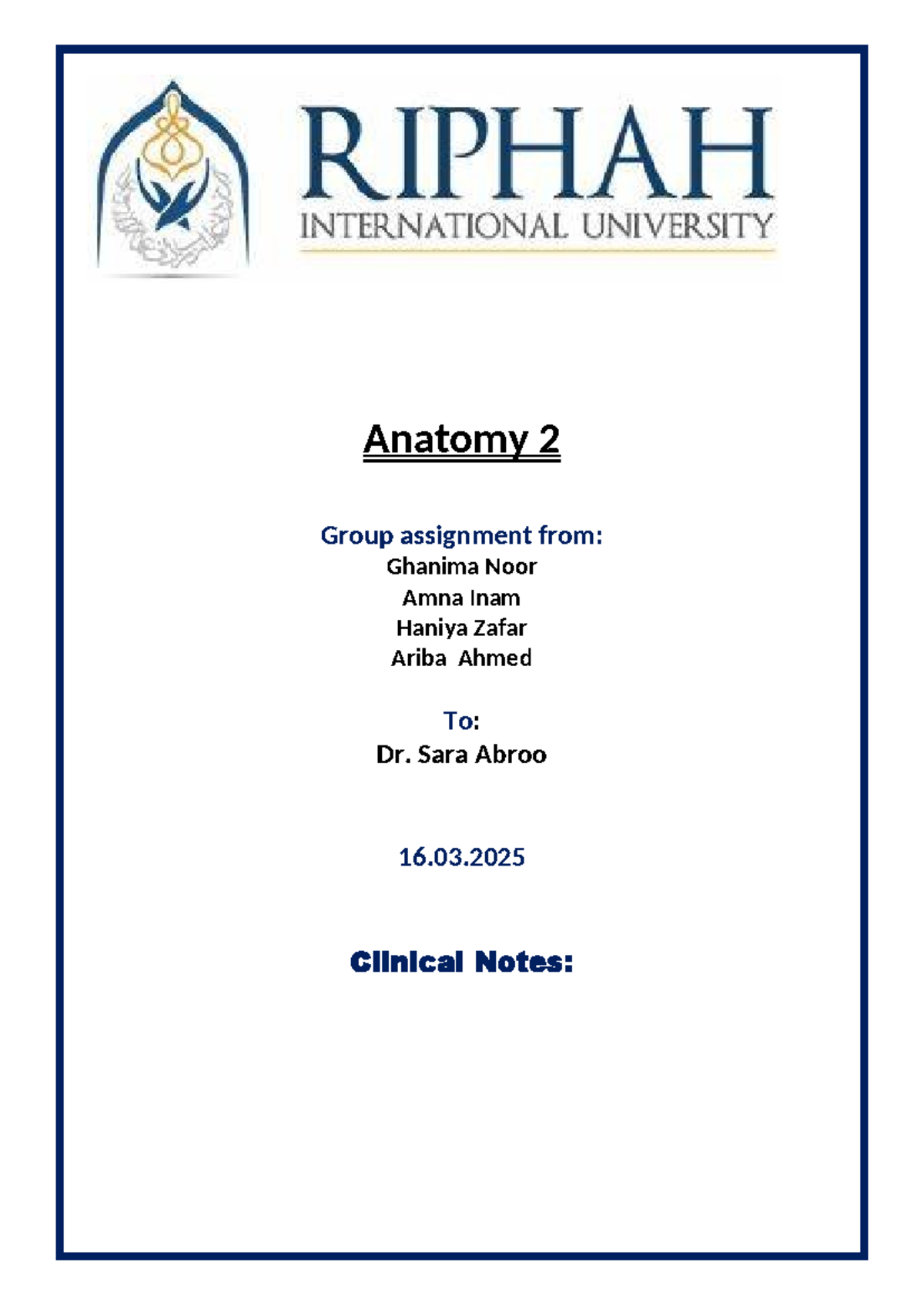 Anatomy 2 - Snell's Clinical Notes on Disorders of the Lower Limbs ...