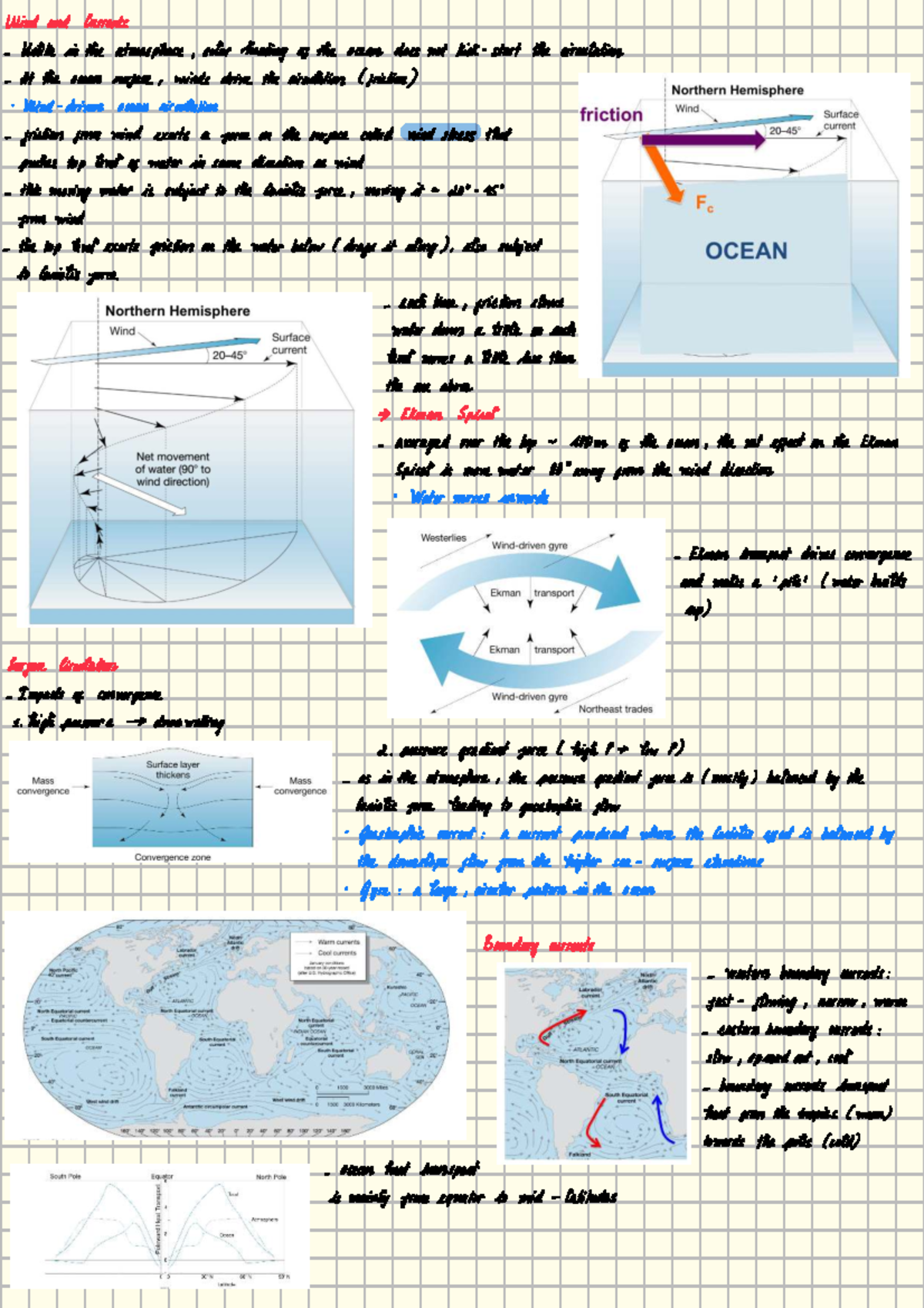 EESC102 Week 8: Ocean Circulation Dynamics and Processes - Studocu