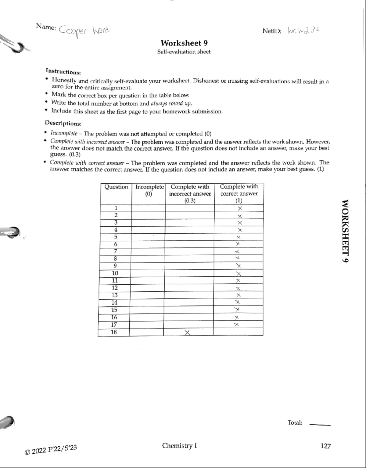 Chem 1 HW 9 - Homework 9 Instructions and MO Diagrams Analysis - Studocu