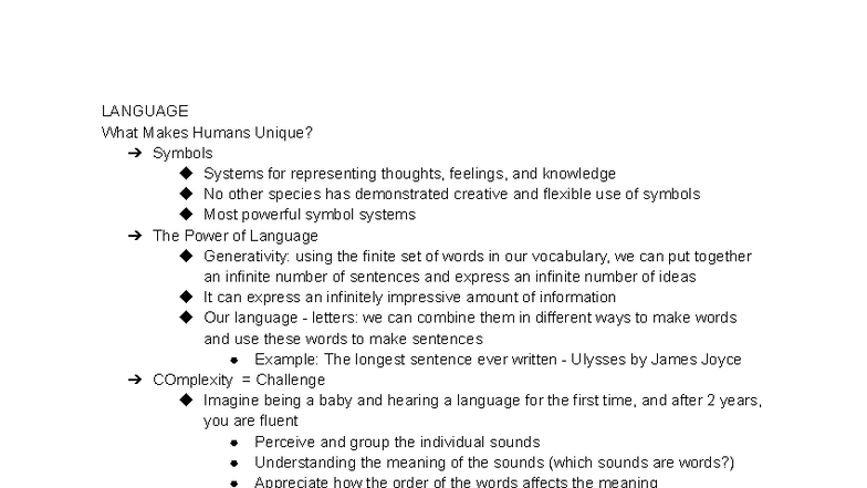 Developmental Psychology: Language and Emotion Growth Insights - Studocu