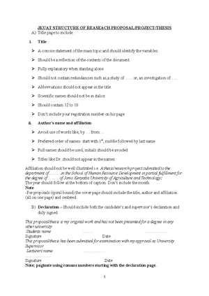 Research proposal guidelines - JKUAT RESEARCH GUIDELINES Format and ...