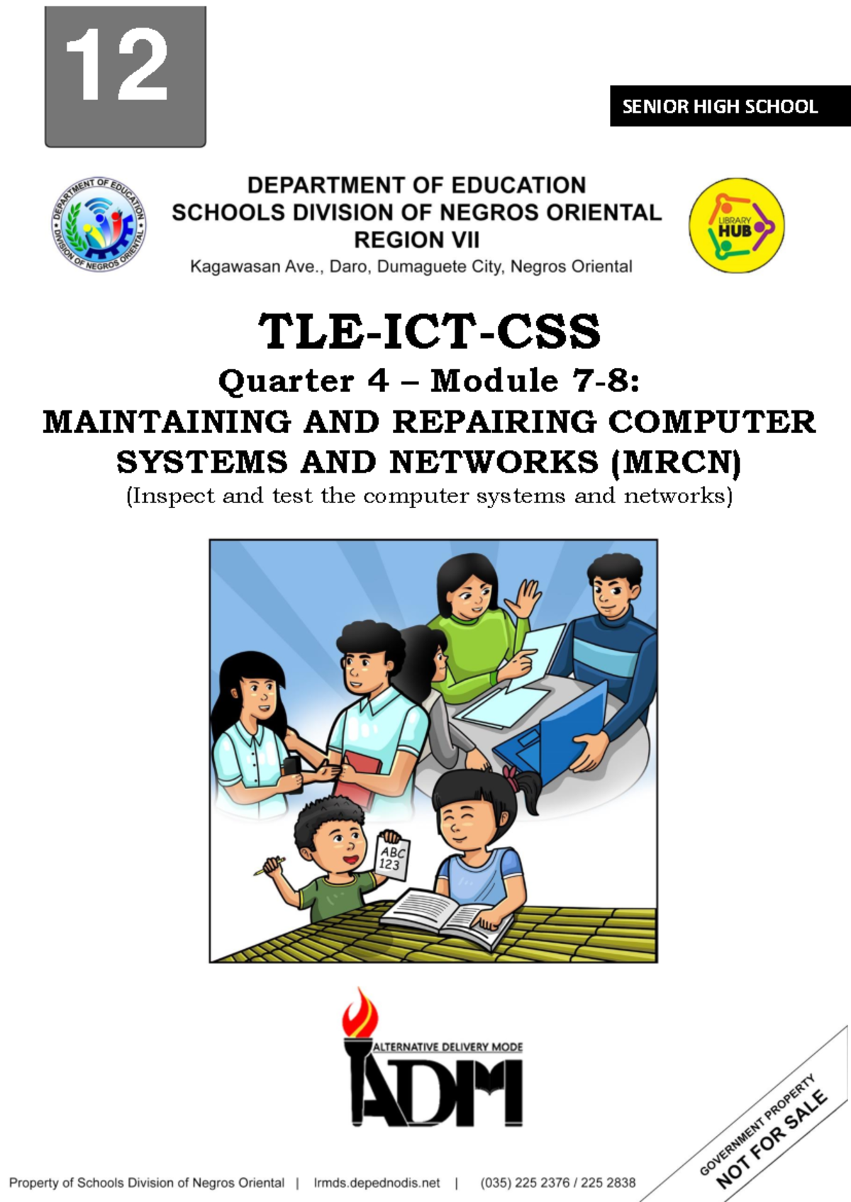 TLE-ICT-CSS Q4: Mod 7-8 - Maintaining & Repairing Computer Systems ...