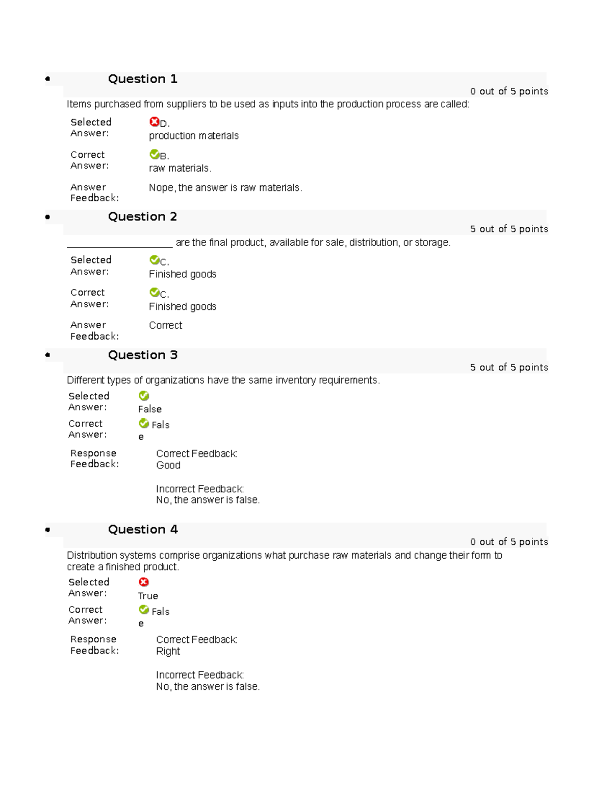 SCMA 1001 Chapter 1 Quiz Study Guide and Answer Key - Studocu