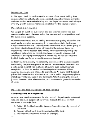 Unit 8 - Assignment 2 - Introduction In this assignment I will detail the interview process that ...