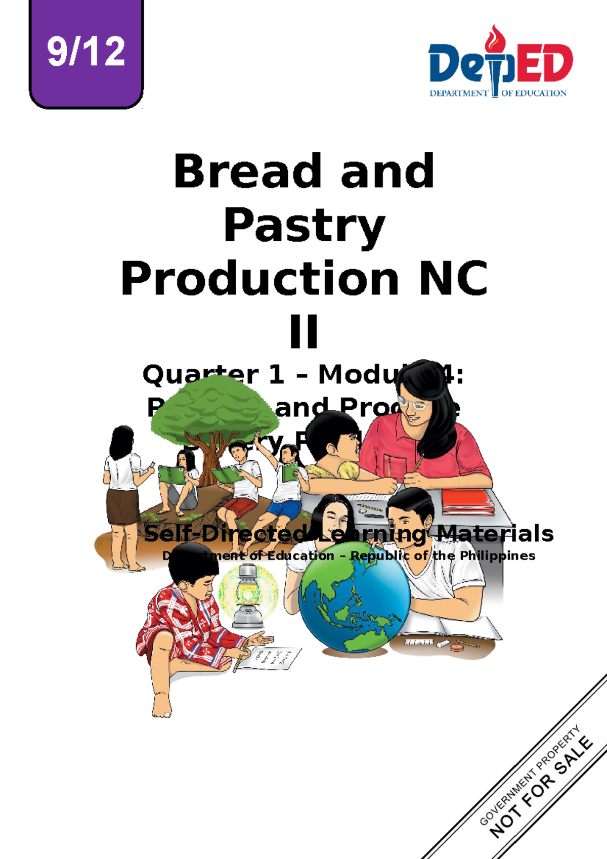 Q1 TLE 9-12 Bread and Pastry Prod NCII Module 4 - 9/ Bread and Pastry ...