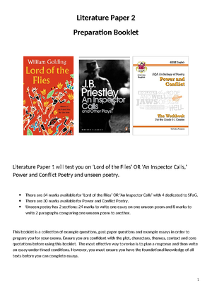 Paper 2 Example paper Mountains model answers and extra paper Malala ...