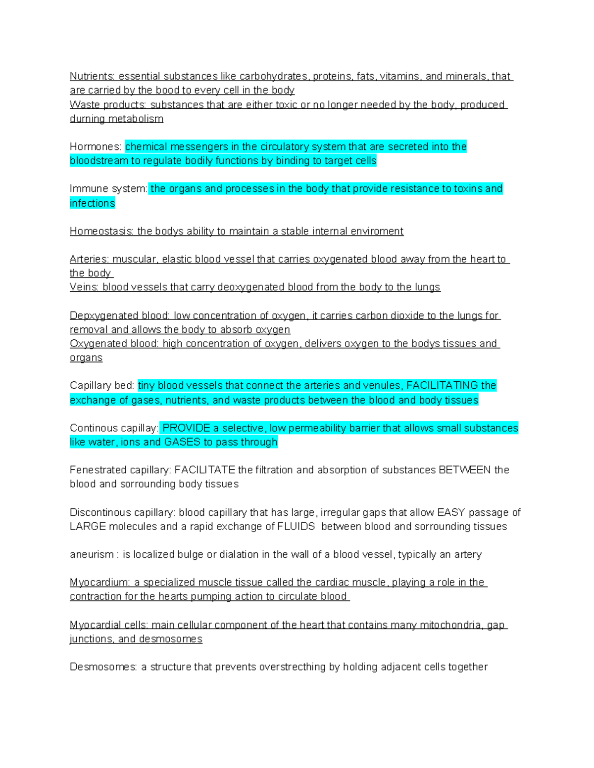 Heart Anatomy and Function Overview: Key Terms and Concepts (BIO 101 ...