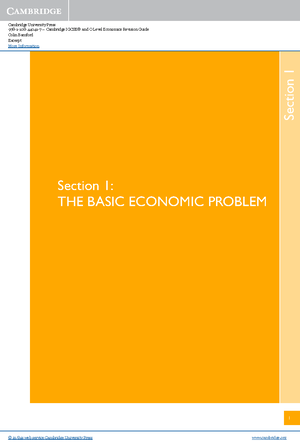 Cambridge International AS and A Level Economics Workbook Answers ...