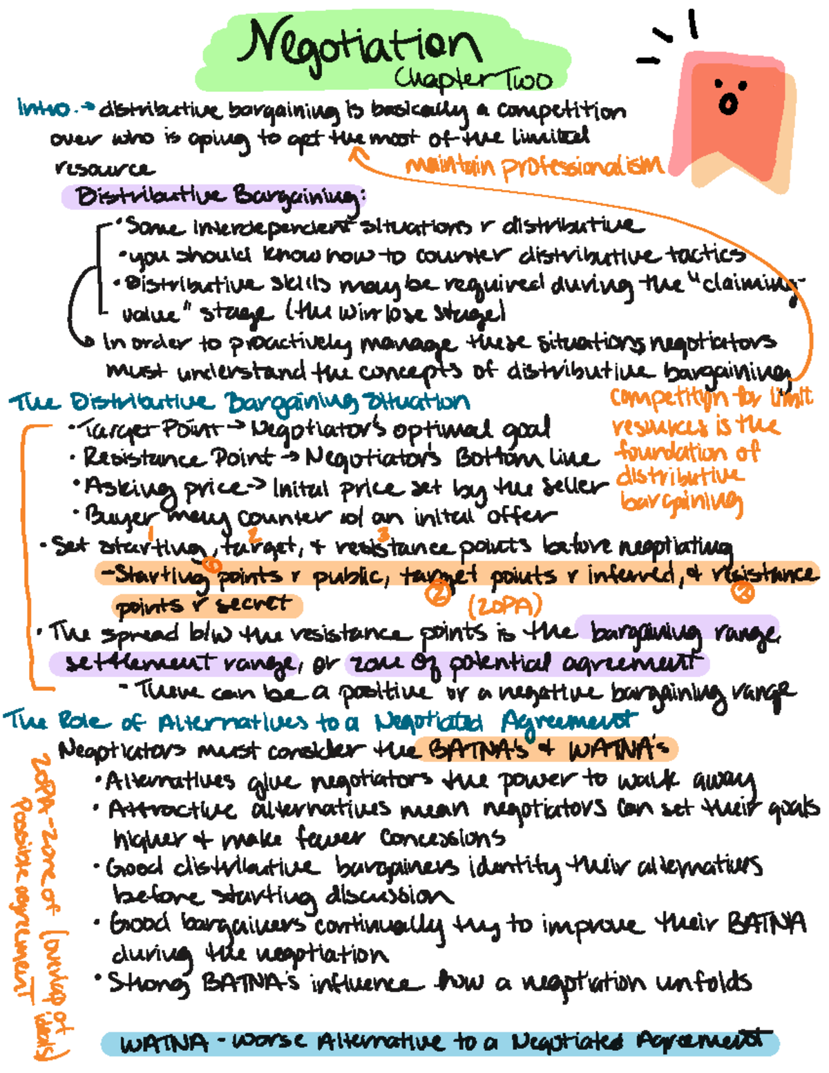 Negotiation 2 - Chapter 2: Distributive Bargaining Insights and Tactics ...