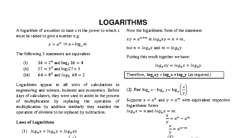 AM Logs and Roots Polynomials: Understanding Logarithms and Quadratics ...