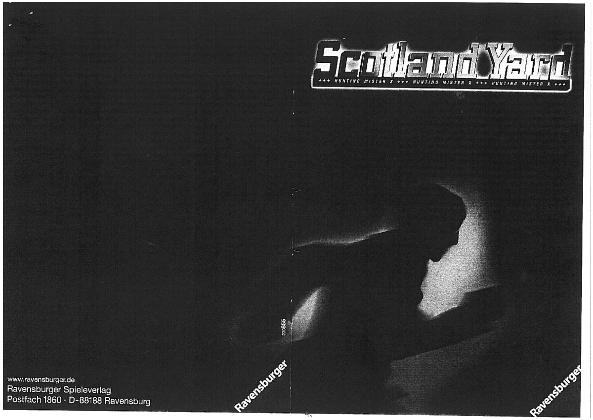 Scotland Yard Game Rules (230855) - Mister X Gameplay Guide - Studocu