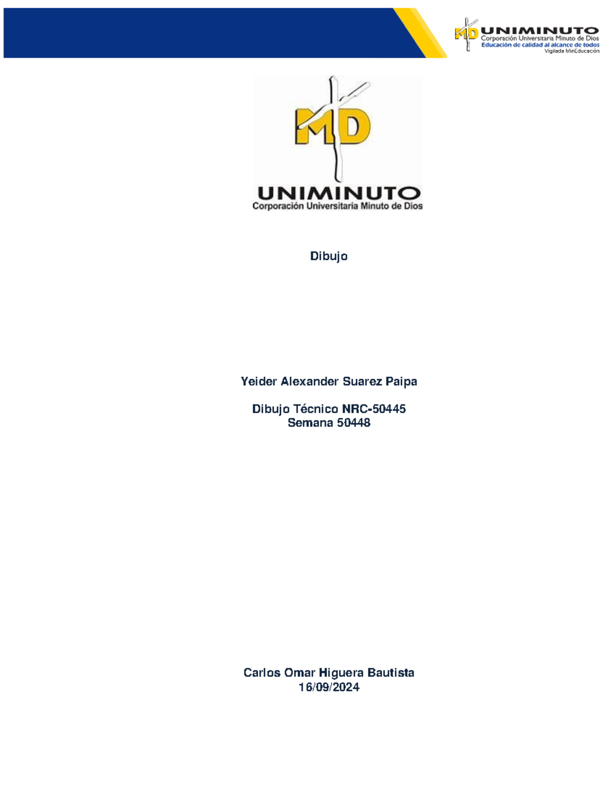 Dibujo Técnico Escalas - Taller de Yeider Alex Suarez NRC-50445 - Studocu