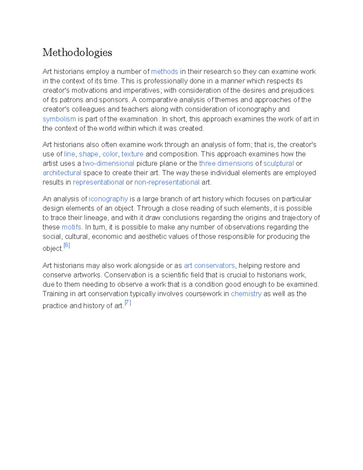 Art History Methodologies: An In-Depth Analysis of Techniques - Studocu