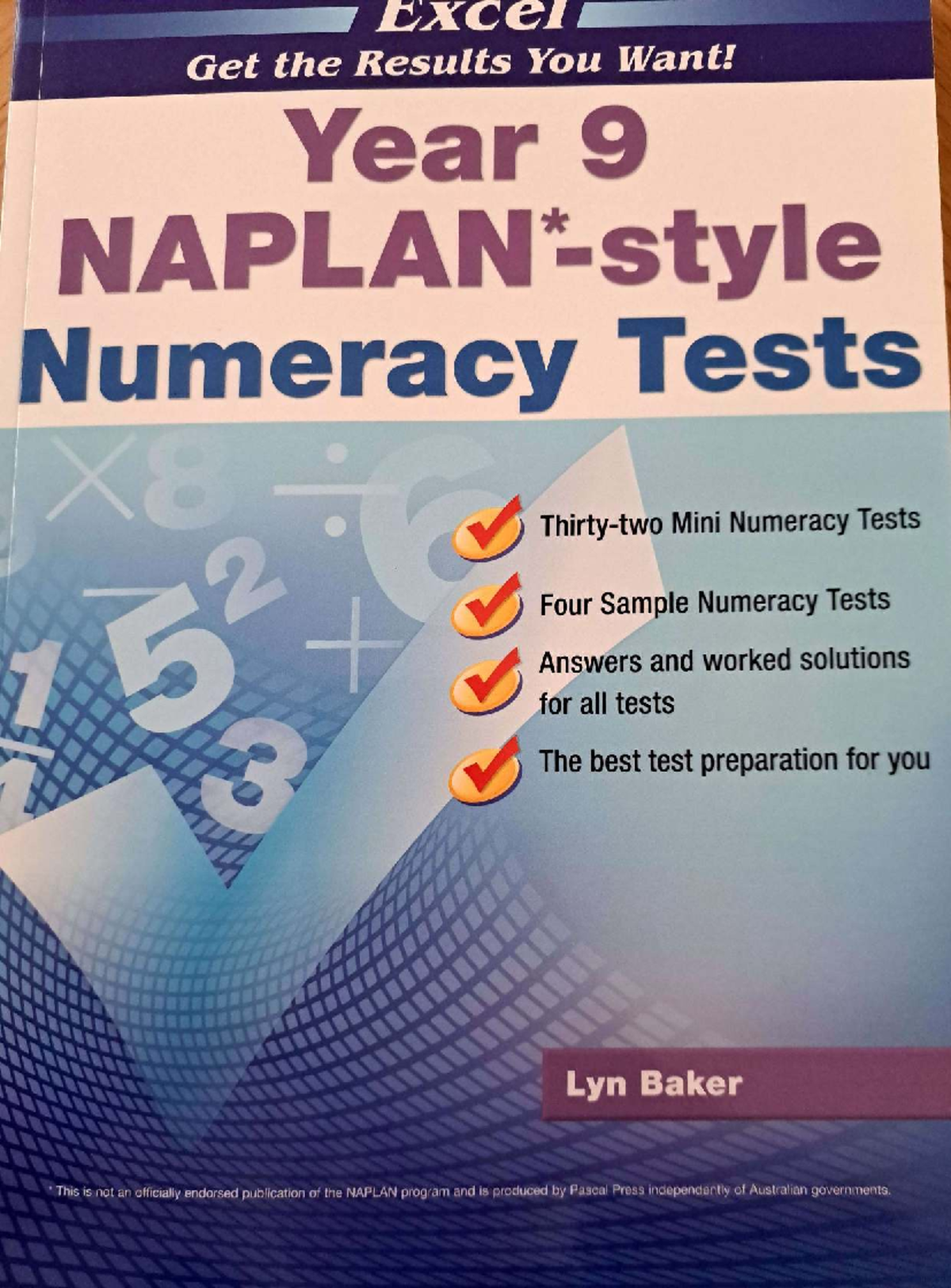 Year 9 NAPLAN Numeracy Tests: Sample Questions & Solutions - Studocu