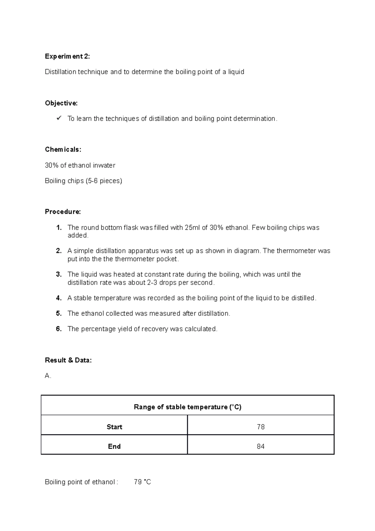 Thin Layer Chomatography Lab Report - Thin Layer Chromatography Ryan ...