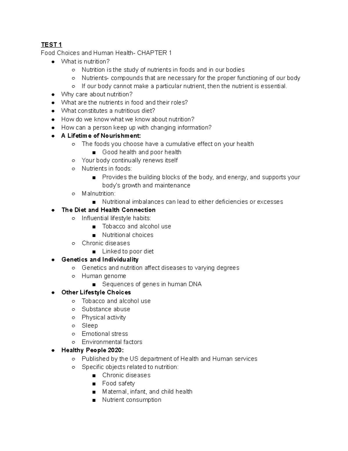 Human Nutrition Exam 1 (Chapters 1,2,4,5,6) Flashcards Quizlet - Human ...