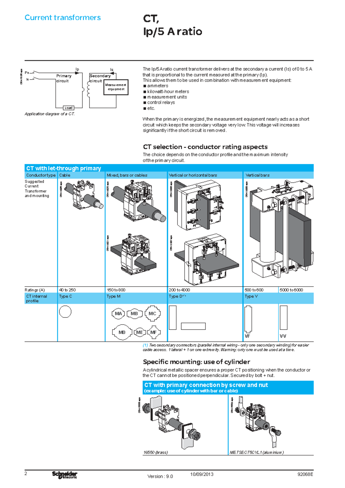 CT, A Ratio Current Transformers Measurement Guide - Schneider 2013 ...