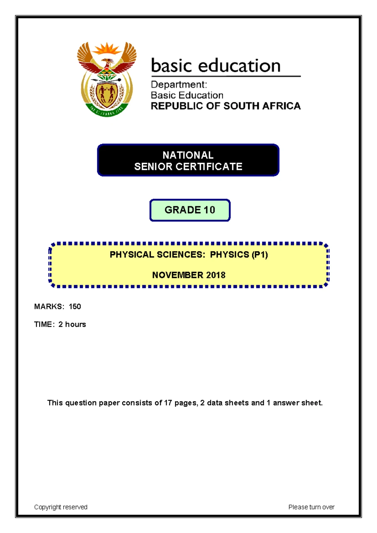 Electrostatics Grade 10 N 11 ELECTROSTATICS GRADE 10 11 Charges
