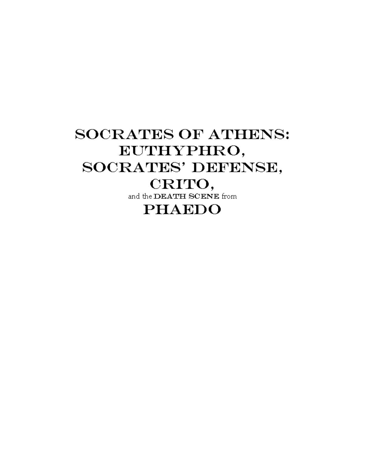 Philosophical Dialogues on Justice: Socrates' Defense & Crito Analysis ...