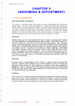 E- Manual OBM100 Topic 6 ( Etiquette) - r l CHAPTER 6 (ETIQUETTE) Using ...