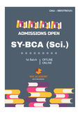 BCA science - SPPU - Studocu