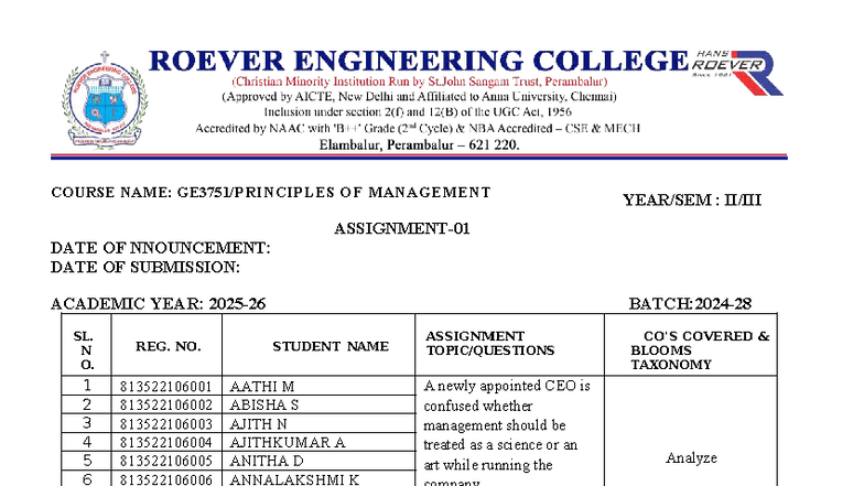 POM 101: Management Assignment - Science vs. Art Analysis - Studocu