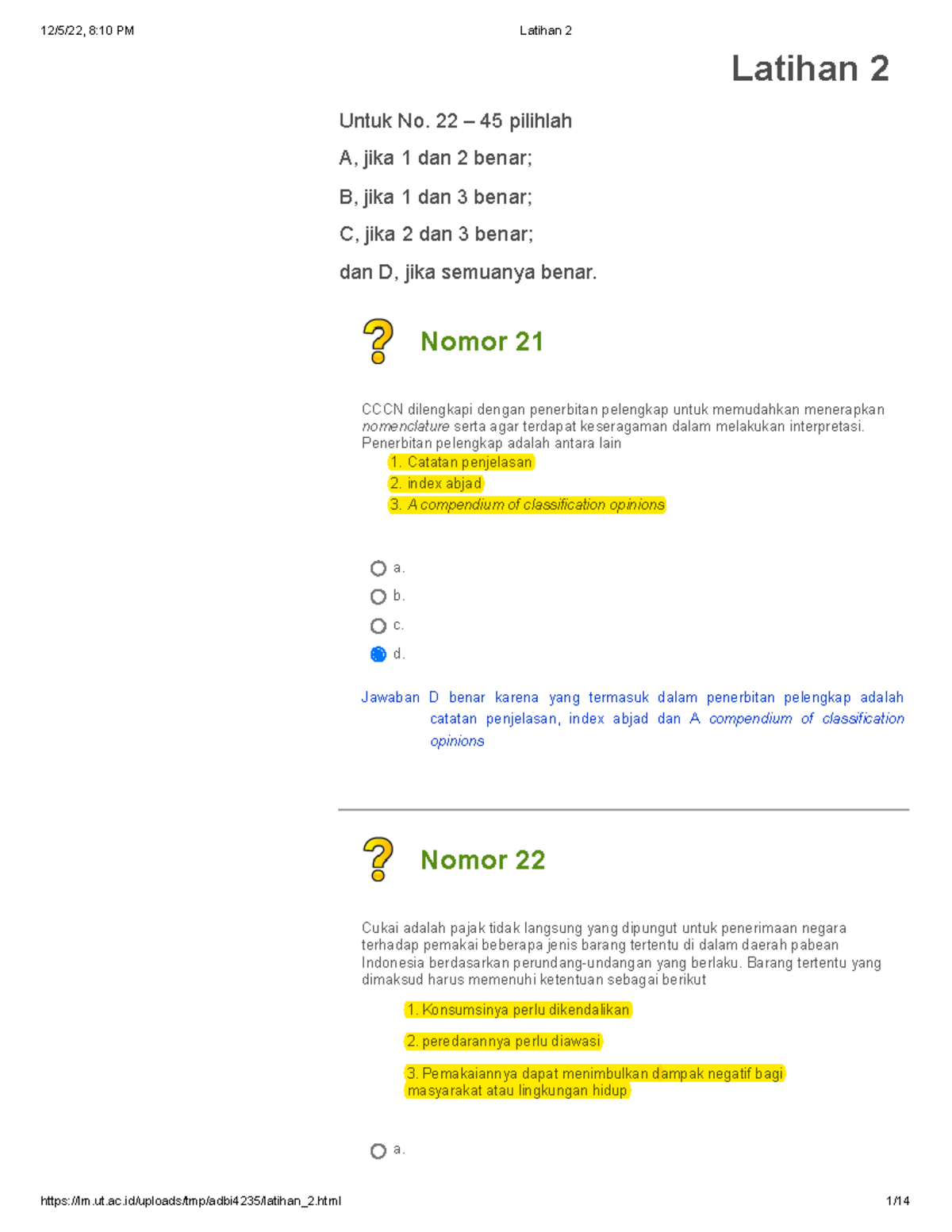 Latihan 2 ASIP4325 - Pengurusan Surat dan Tata Persuratan - Studocu