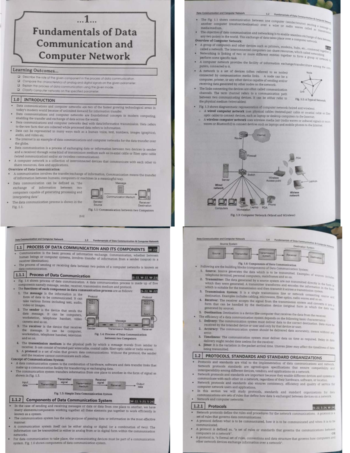 DCN 1: Fundamentals of Data Communication & Computer Networks - Studocu