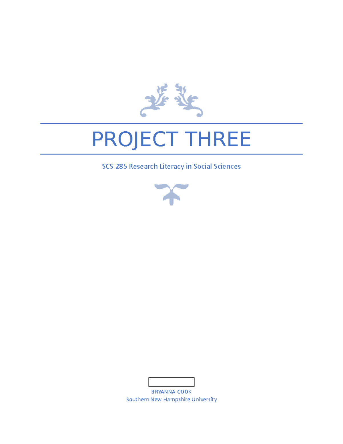 SCS 285 Project Three: Exploring Poverty and Juvenile Delinquency ...