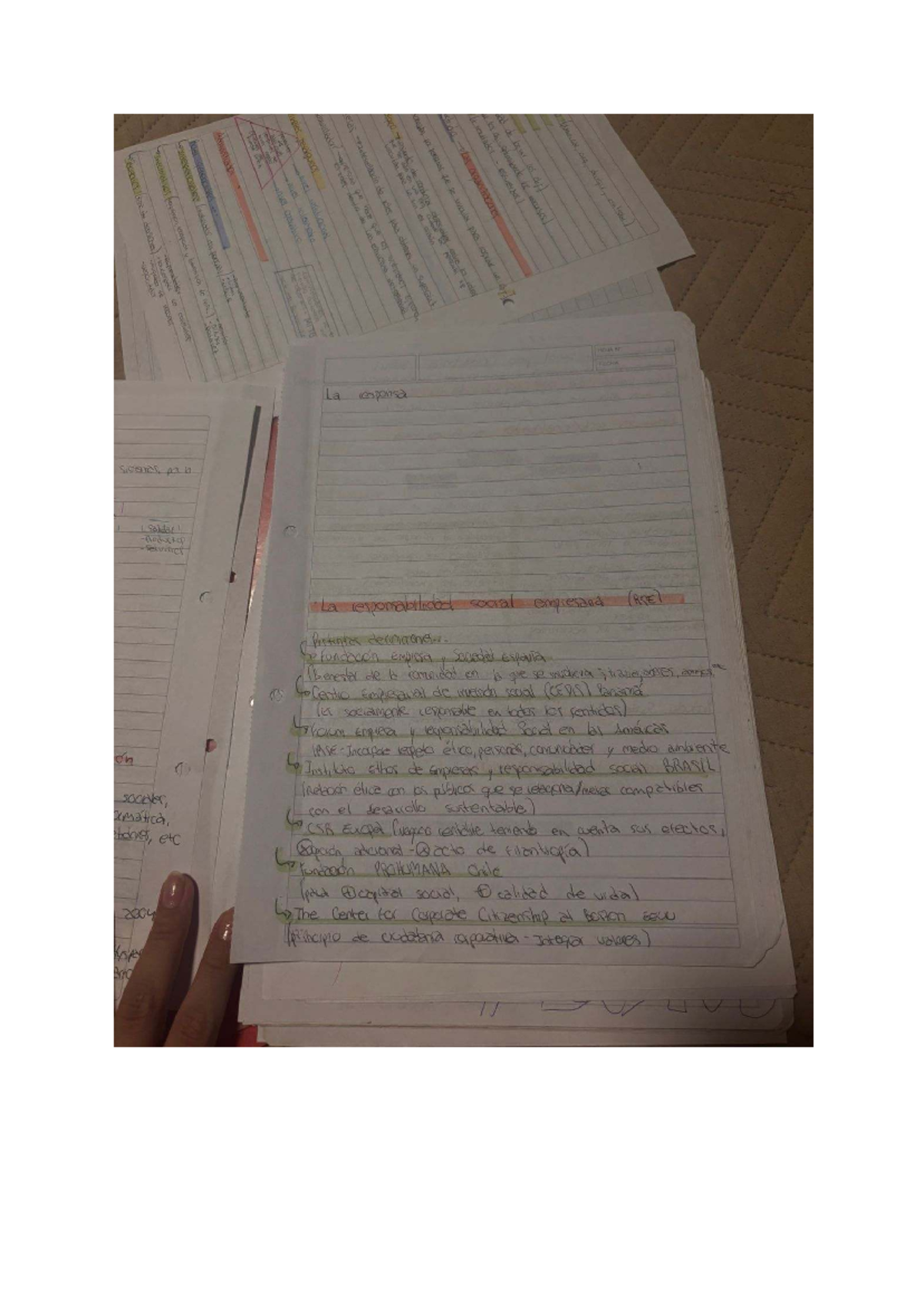 Apuntes sobre Responsabilidad Social Empresarial (RSE) - Admin 3 - Studocu