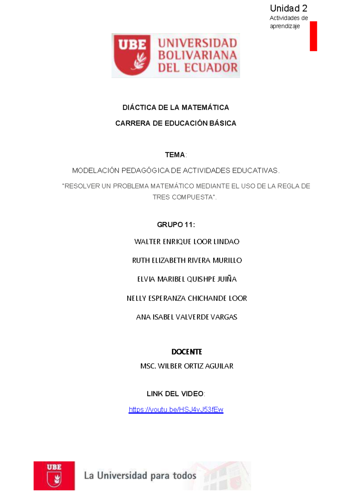 Tarea Práctica 4 - Matemática Financeira - Unidad 2 Actividades de ...