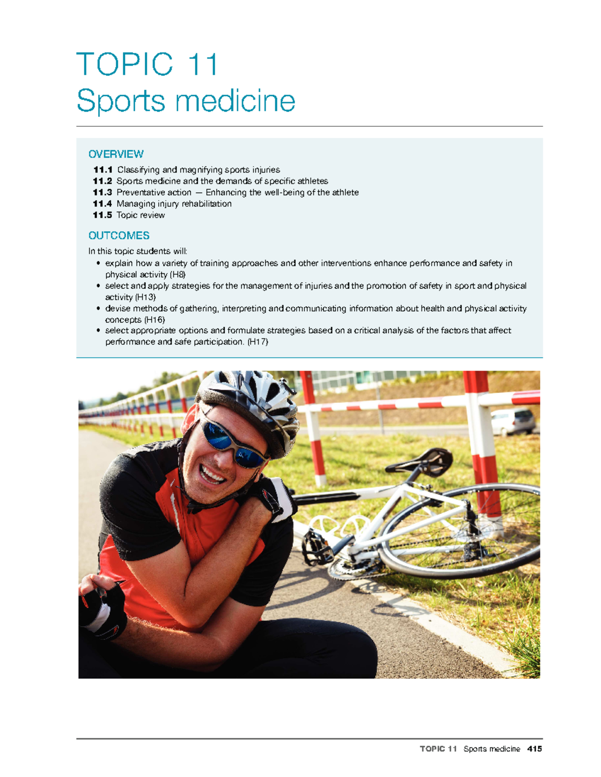 Sports Medicine - PDHPE Textbook: Classifying and Managing Injuries ...