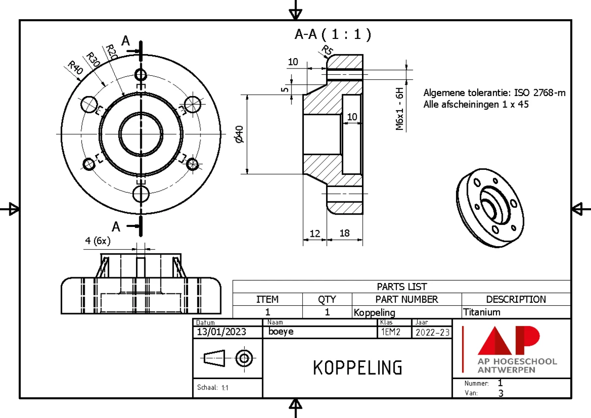 Europese projectie - extra oefeningen voor mensen die basismechanica ...