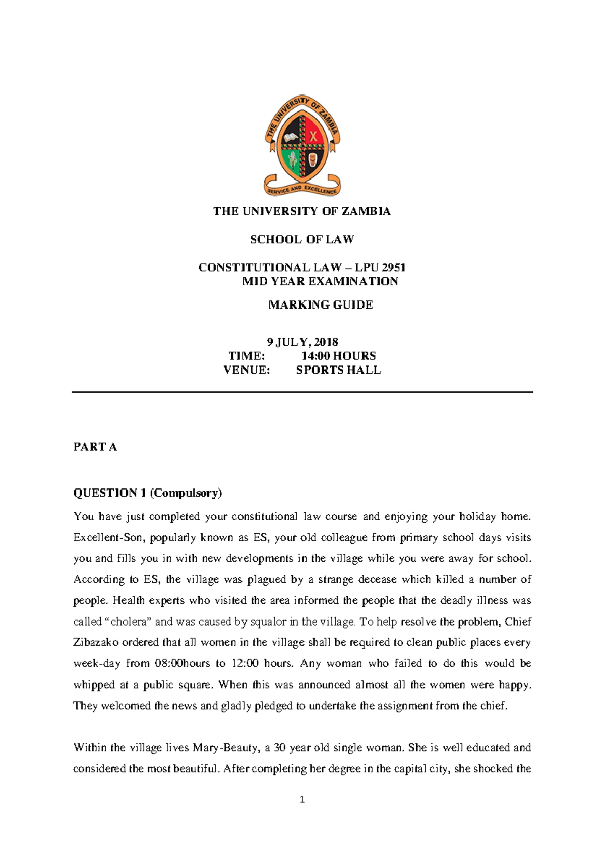 LAW OF Evidence Cases - Law - UNIT 1 Real Evidence Kabwe Transport v ...