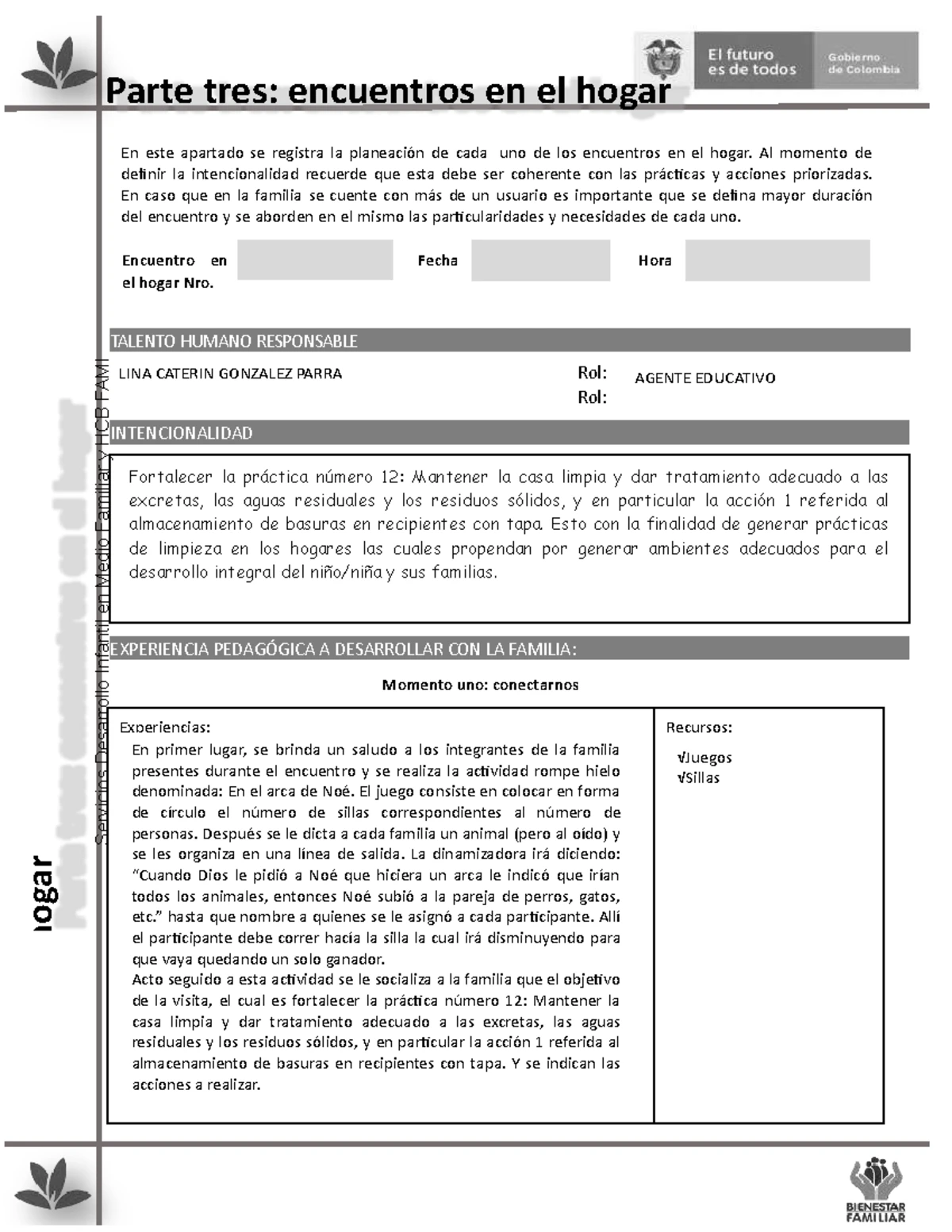 Planeación Practica 8 Accion 3 - Experiencias: Recursos: En este apartado se registra la ...