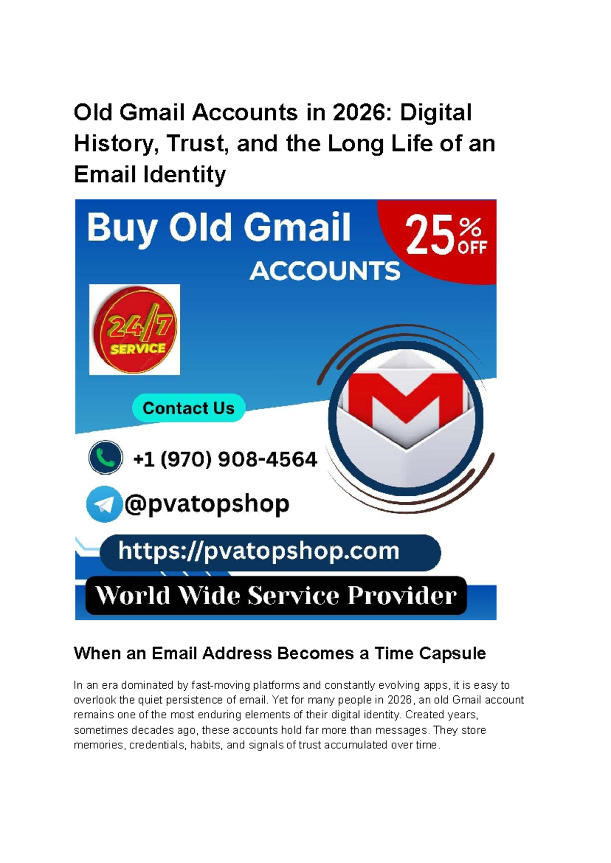 Gmail Accounts with Clean History: A 2026 Overview - Studocu