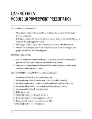 Ethics Chapter 7 Summary - CJA 3220: ETHICS CHAPTER 7: POLICE CORRUPTION & RPONS KEY TERMS - Studocu