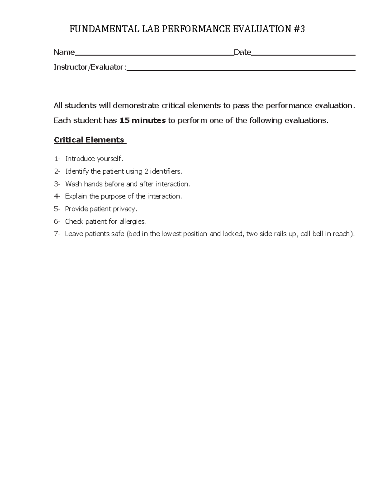 Httpsmoodle.adelphi.edupluginfile - Name Date Instructor/Evaluator ...