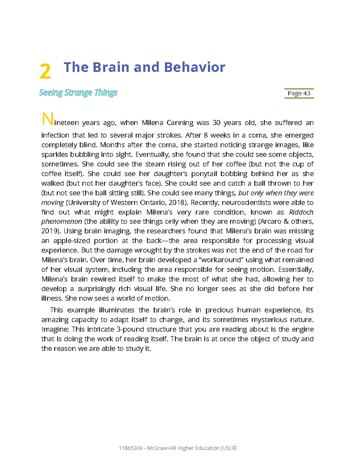 Understanding the Nervous System: Structure, Function, and Responses (PSY - Studocu