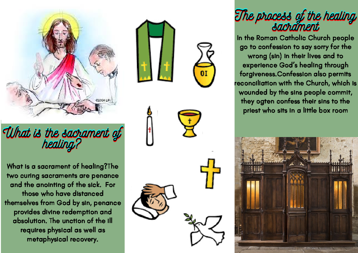 Sacraments of Healing in Roman Catholicism: A Study Guide - Studocu