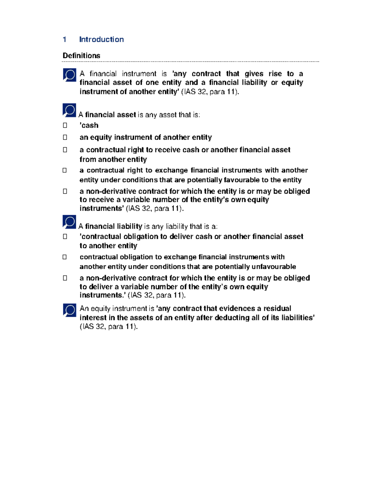 Understanding Financial Instruments: Adoption and Classification ...