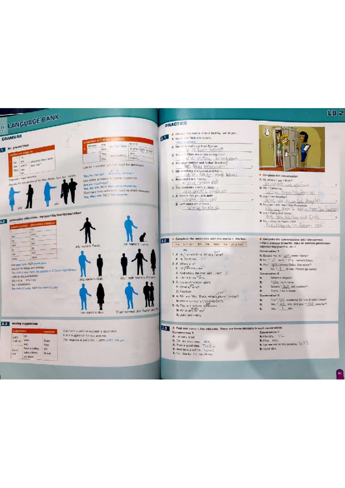 Language Bank LB 2 - Grammar Practice Notes and Exercises - Studocu
